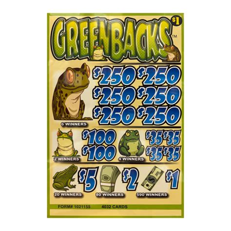 1 Pull Tab Tickets Doolins