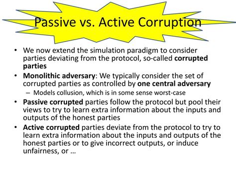 Ppt Secure Multiparty Computation S Elected Definitional Notions