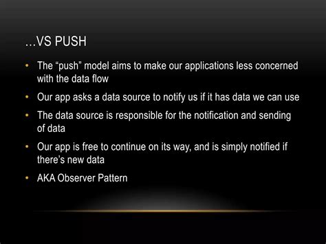 Reactive Extensions Ppt