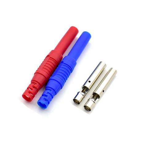 Snapklik Com Colors Insulated Safety Shrouded Mm Female Banana Plug Jack Socket Solder Diy