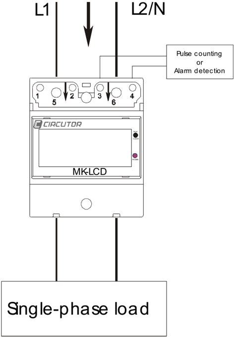 Circutor Mk 30 Lcd Mk 60 Lcd Energy Meter Quick Start Guide Manualslib