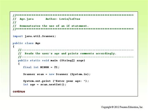 Chapter 5 Conditionals And Loops Java Software Solutions