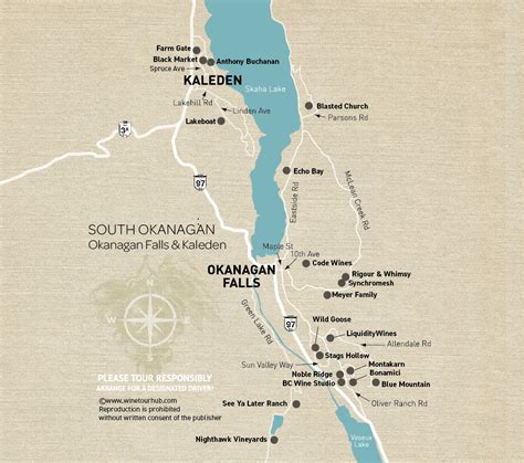 Okanagan Wineries Map
