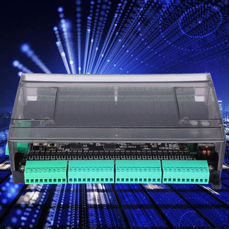 anti interference high speed 32 point input 24 relay output plc board