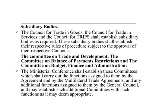 Functions Of Wto Ppt