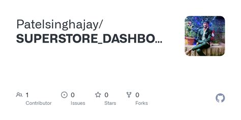 Github Patelsinghajaysuperstoredashboard