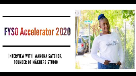 What Its Really Like To Be A Startup Founder And Raise Funding Fyso 2020 Speaker Wanona