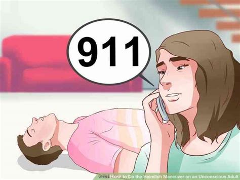 Cómo Hacer La Maniobra De Heimlich En Un Inconsciente Adulto