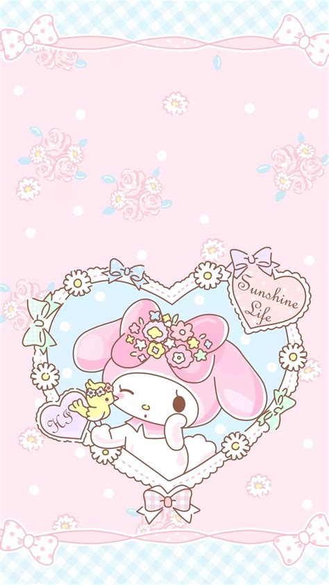 Kawaii My Melody Wallpapers Wallpaper Cave