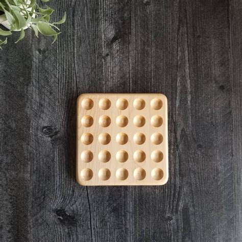 Ten Frame Five Frame 25 Frame Wooden Ten Board Math Etsy