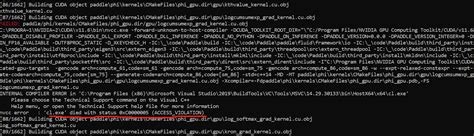 Windows下paddle 24、cuda 116源码编译失败 · Issue 48542 · Paddlepaddlepaddle