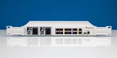 Mikrotik Crs510 8xs 2xq In Front With Rack Ears Servethehome