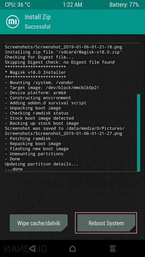 Cara Root Smartphone Android Menggunakan Magisk Nanda Id