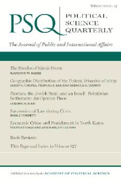 Political Science Quarterly Wikipedia