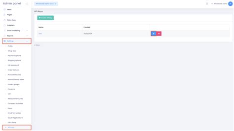 API Keys Generation B B Wave Knowledge Base
