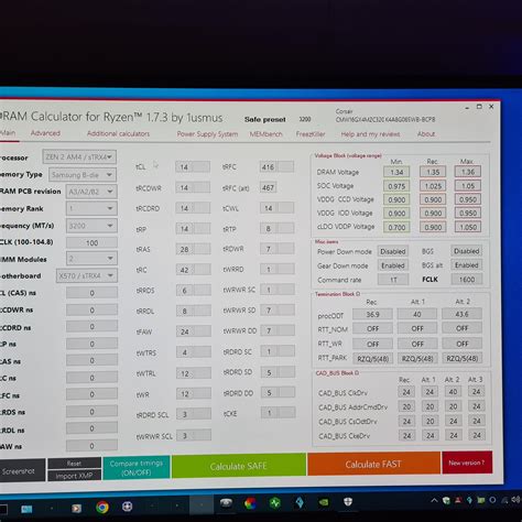 Dram Calculator R Overclocking
