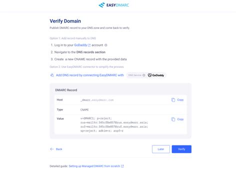 Effortless Dns Management Easydmarc