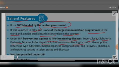 Complete Information About Universal Immunization Programme Uip Upsc Youtube