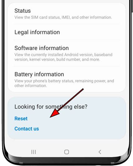 How To Reset Samsung Galaxy A G Factory Reset And Erase All Data