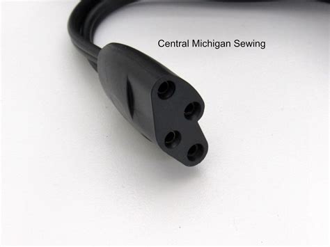 Controller Power Cord - Fits Necchi models 513, 534, Supernova, Ultra ...