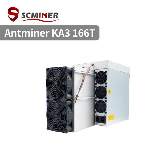 bitmain antminer ka3 166t kadena kda miner scminer