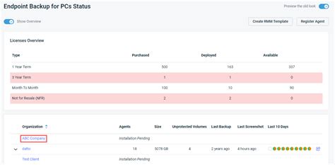 Deploying The Datto Endpoint Backup Agent And Monitoring Backup Via Datto RMM