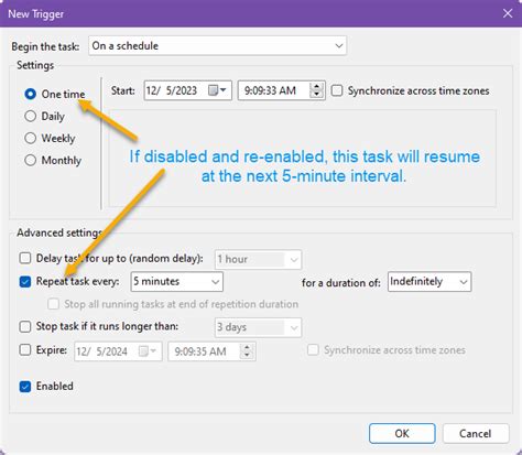 Scheduled Task Trigger Doesnt Work After Disableenable With Remote