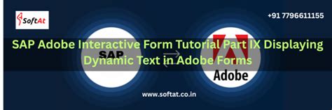 Displaying Dynamic Text In Sap Adobe Forms