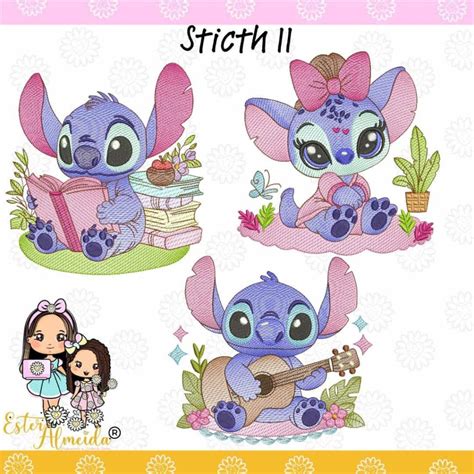 Matriz Stitch Livro Violão Ester Almeida