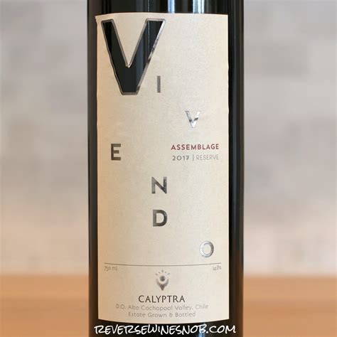 Rws Insider Deal Calyptra Vivendo Reserva Assemblage 6 Bottles Wine
