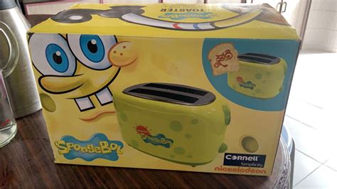 Spongebob Squarepants Toaster Cornell Tv And Home Appliances Kitchen Appliances Ovens