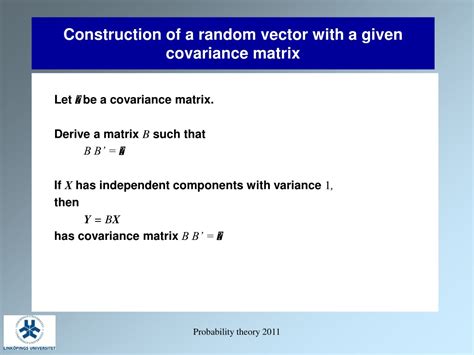 Ppt Exploring Multivariate Normal Distribution Properties Powerpoint