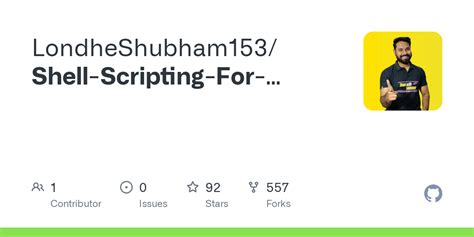 Shell Scripting For Devopsreadmemd At Main · Londheshubham153shell Scripting For Devops · Github