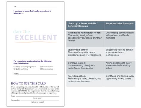 Employee Appreciation Card Templates