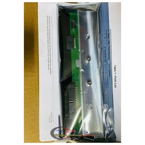 Zebra Ze500 6 Rh Lh Thermal Printhead 203dpi P N Zebra P1004236