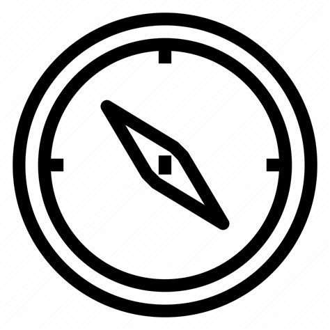 Compass Direction Gps Location Map Navigation Tool Icon Download On Iconfinder