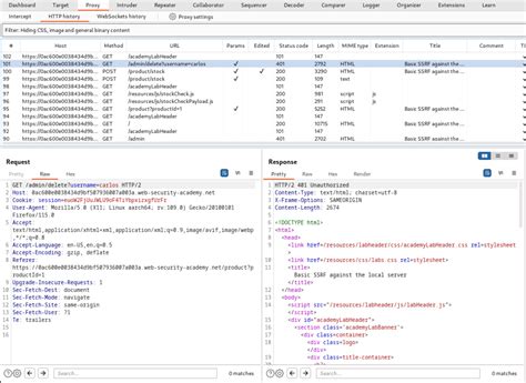 Portswigger Web Security Academy Lab Basic Ssrf Against The Local