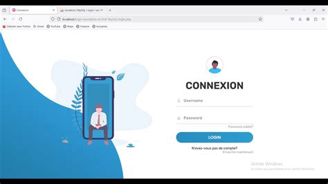 Formulaires De Connexion And Inscription En Html Css Javascript Php Avec