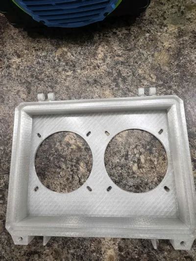 Apache 1800 Lid With Speaker Cutouts Free 3d Print Model Makerworld