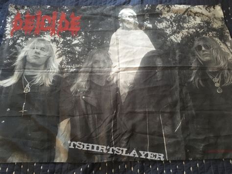 Deicide Flag Tshirtslayer Tshirt And Battlejacket Gallery