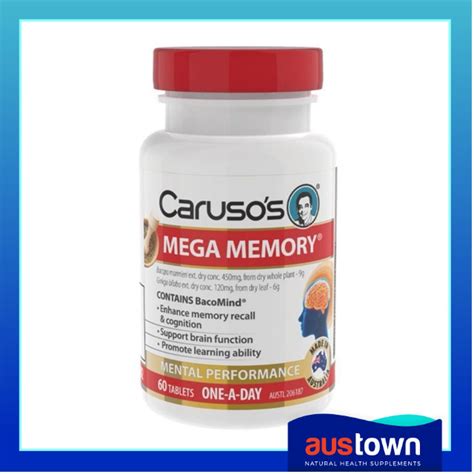 Carusos Mega Memory 60 Tablets Shopee Malaysia