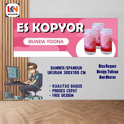 Jual Spanduk Banner Es Kopyor Shopee Indonesia