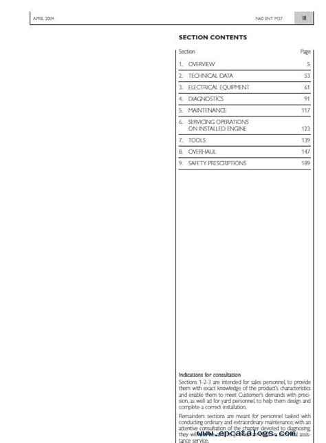 Download Iveco Nef Engines N60 Ent M37 Technical Repair