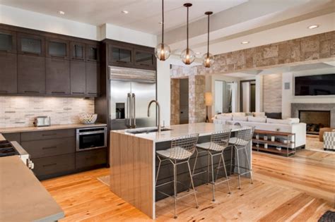 17 Beautiful Open Concept Kitchen Designs In Modern Style