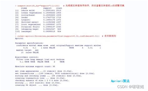 转：apriori算法，挖掘数据集中项集的关联规则学习经典利用apriori算法求项目集 Csdn博客