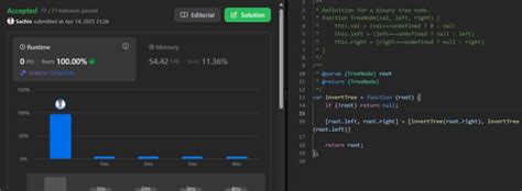 day68 100daysofcode 100daysofcodechallenge leetcode binarytrees