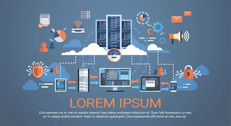 Data Center Cloud Computer Connection Hosting Server Database