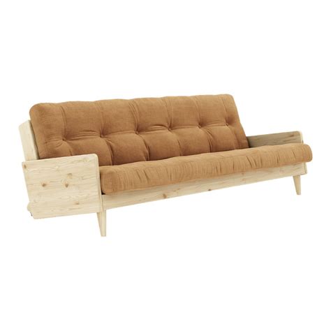 Hořčicová Rozkládací Pohovka 190 Cm Indie Karup Design Bonami