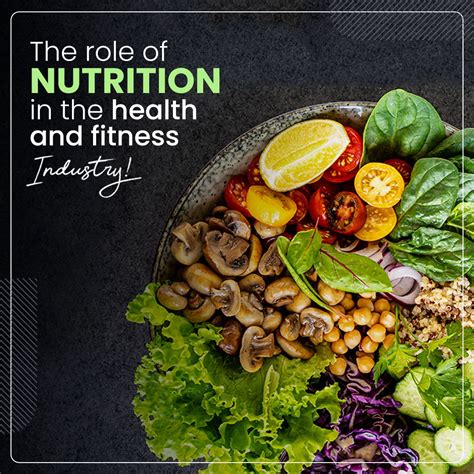 The Role Of Nutrition In The Health And Fitness Industry Fitness Matters