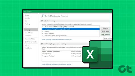How To Change The Display And Authoring Language In Microsoft Excel Guiding Tech